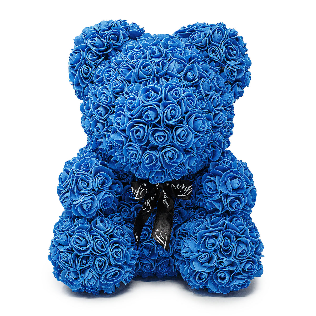 Large Luxury Royal Blue Rose Teddy Bear – Flowers First